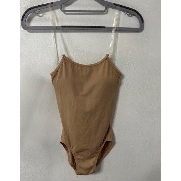 Body Wrappers | Tops | Body Wrappers Nude Colored Clear Straps Built In ...